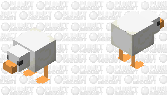 big chicken Minecraft Mob Skin