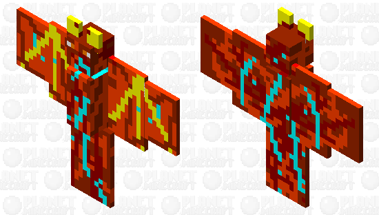 Nether bat Minecraft Mob Skin