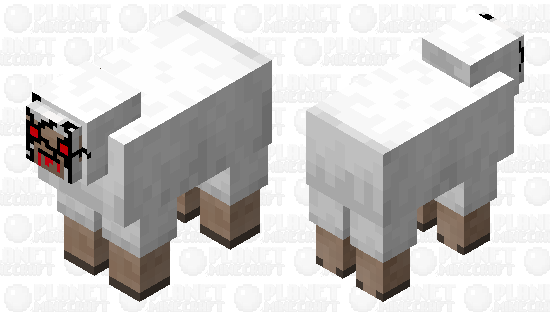 cursed sheep Minecraft Mob Skin