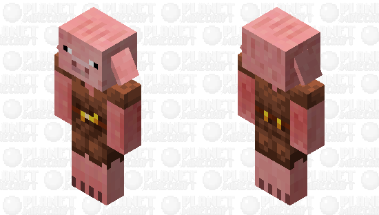 Piglin Minecraft Mob Skin