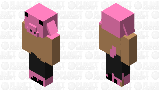 Big eyed pig man Minecraft Mob Skin