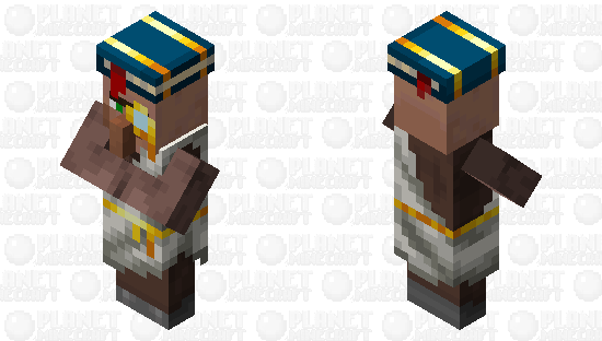 Enchanter Merchant / From: Minecraft-Dungeons Minecraft Mob Skin