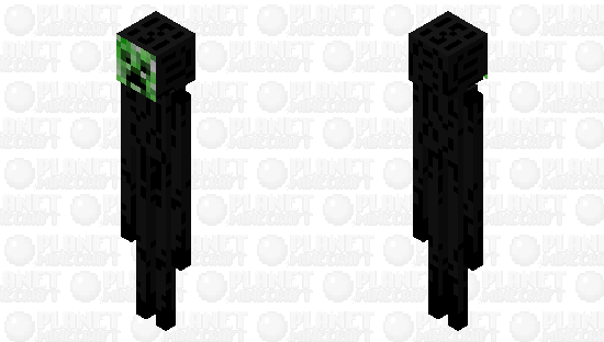 oops wrong face lol enderman Minecraft Mob Skin