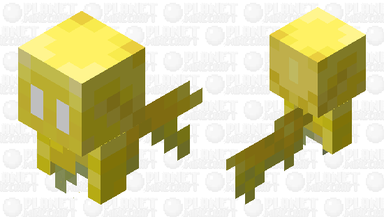Yellow Allay Minecraft Mob Skin