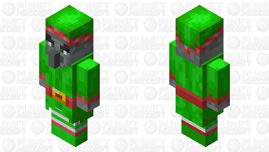 Evil Elf (pillager) Minecraft Mob Skin