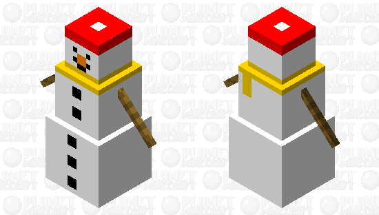 Snowman Minecraft Mob Skin