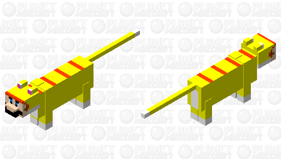 mario cat (super mario) Minecraft Mob Skin