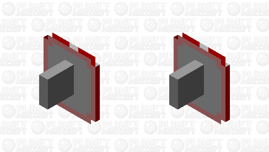 Red Guardian Shield Minecraft Mob Skin