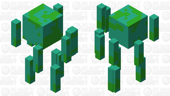 Happy Earth Day! (Blaze) Minecraft Mob Skin