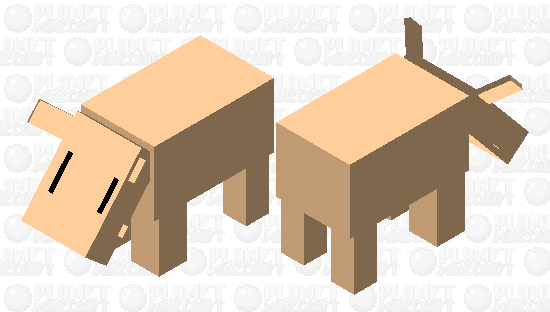 Aardvark Minecraft Mob Skin