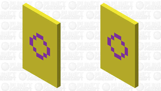 Intersex Pride Flag Cape Minecraft Mob Skin