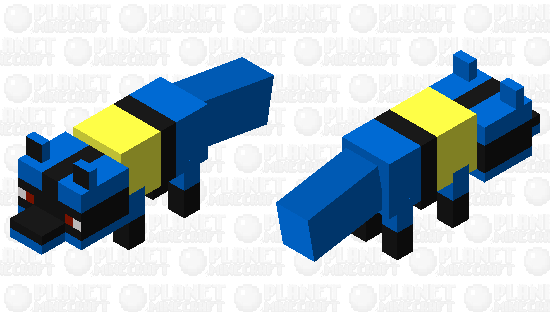 Lucario Minecraft Mob Skin