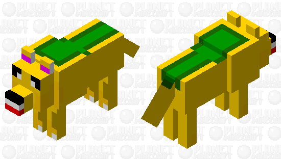 mike se convirtió en perro Minecraft Mob Skin