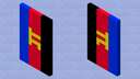 Bisexual Pride Flag Cape Minecraft Mob Skin