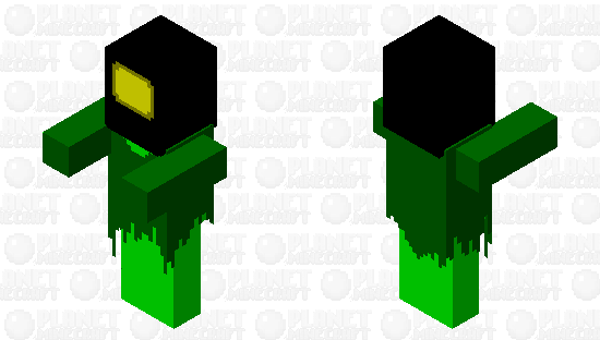 Zombie light head Minecraft Mob Skin