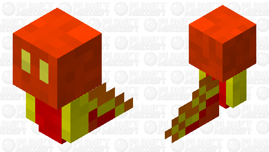 Fire allay Minecraft Mob Skin