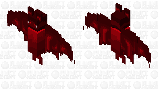 blood moon bat Minecraft Mob Skin