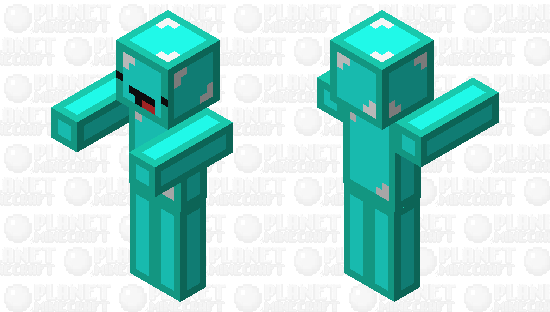 Diamond Minecraft Mob Skin