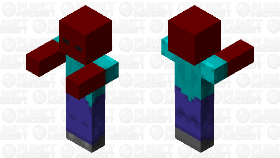 Demon zombie Minecraft Mob Skin