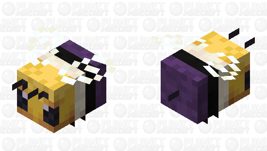trans your bees 2 Minecraft Mob Skin