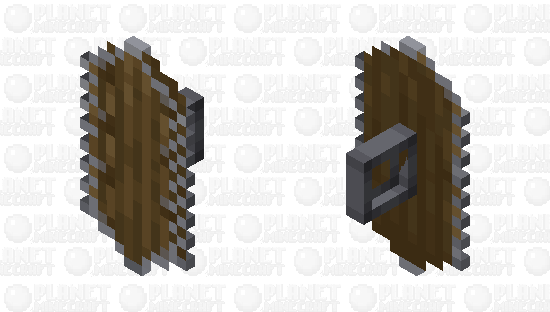 Shield WITH Sharp Teeth Minecraft Mob Skin