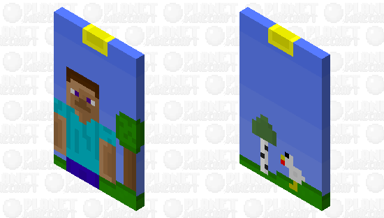 Minecraft Steve Cape Minecraft Mob Skin