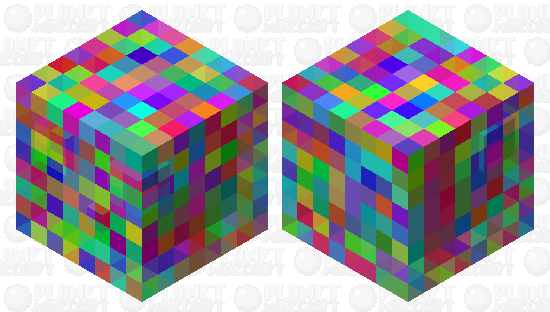 rainbow slime Minecraft Mob Skin