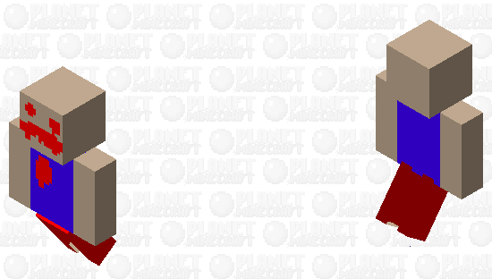 Killed human Minecraft Mob Skin