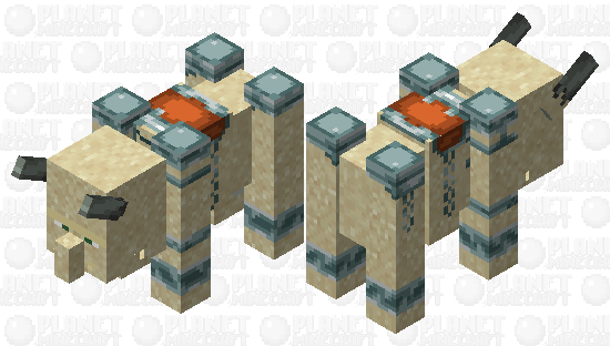 Desert Ravager Minecraft Mob Skin