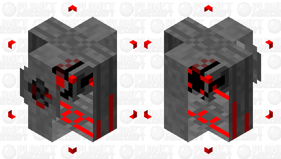 Techno Turret Minecraft Mob Skin