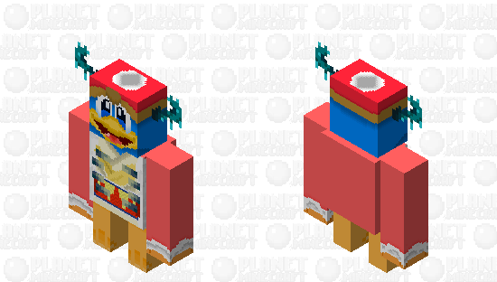 King Dedede Minecraft Mob Skin