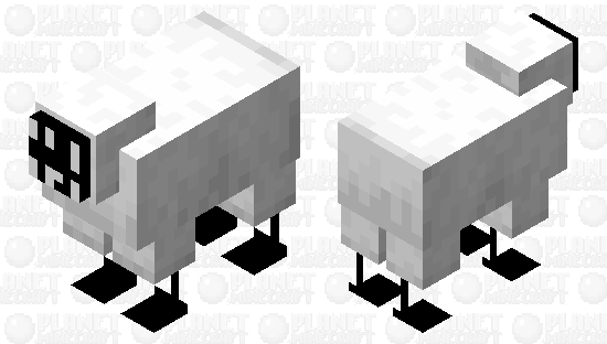 This Is A True Nightmare (Sheep) Minecraft Mob Skin