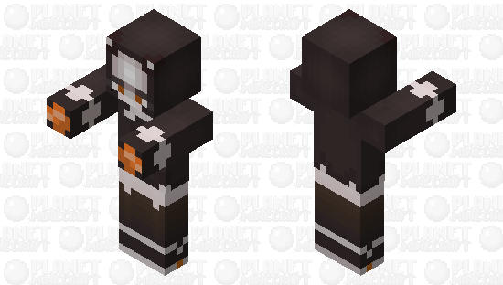 Honkai impact 3rd Zombie (Razor Claws) (x mob Zombie) Minecraft Mob Skin