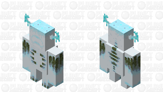 The Inverted Warden Minecraft Mob Skin