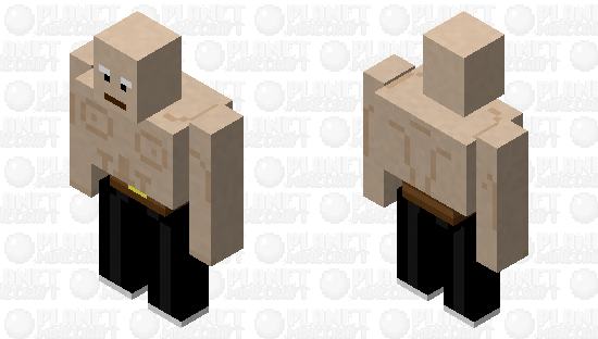 Civilian 2 Massive Bodybuilder (iron-golem) Minecraft Mob Skin