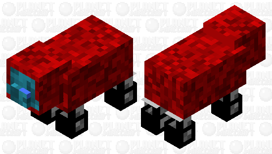 CAR PIG Minecraft Mob Skin