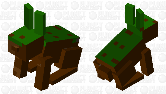 earth rabbit Minecraft Mob Skin