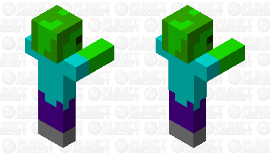 Minecraft Zombie Transparent
