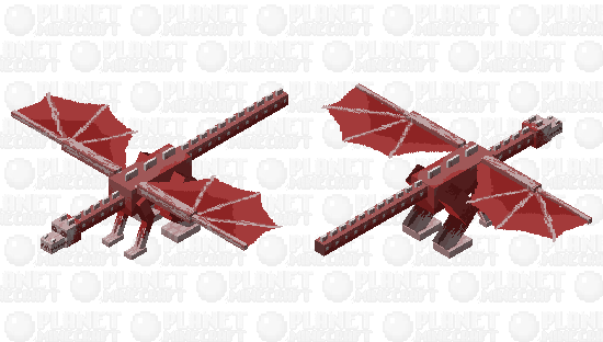 Dark Dragon Reskin Minecraft Mob Skin