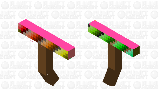 Custom pickaxe Minecraft Mob Skin