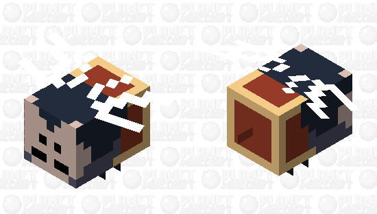 Primal Aspid from Hollow Knight Minecraft Mob Skin
