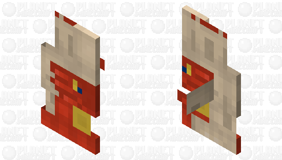 Blaze Shield Minecraft Mob Skin