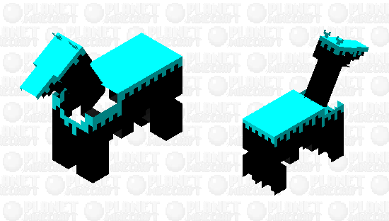 Sculk Horse Armor Minecraft Mob Skin