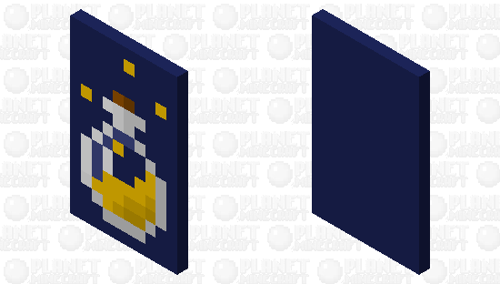 Yellow potion cape Minecraft Mob Skin