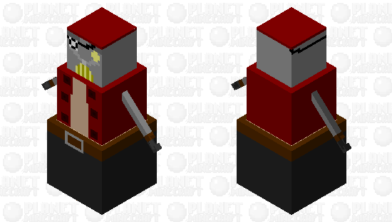 Meta runner Petey snow golem skin Minecraft Mob Skin