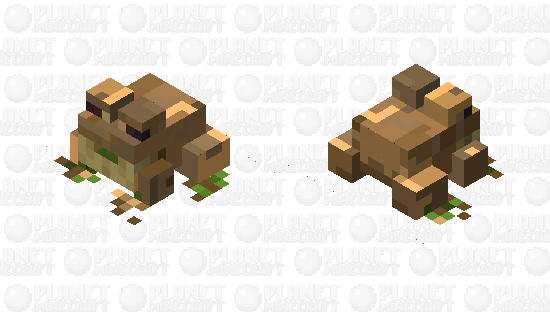 African Frog Minecraft Mob Skin