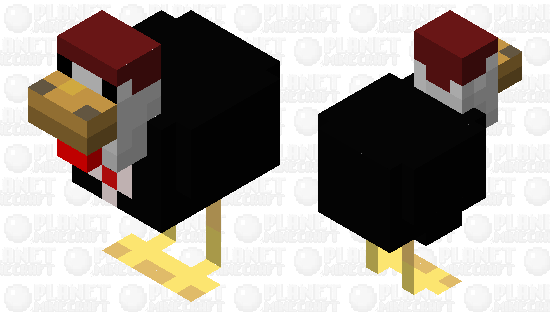 Business Chicken Minecraft Mob Skin