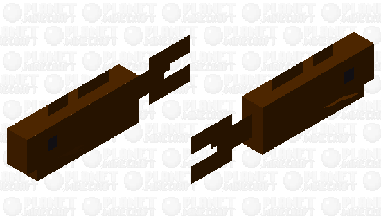 Brown cod Minecraft Mob Skin