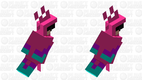 Girly Parrot Minecraft Mob Skin