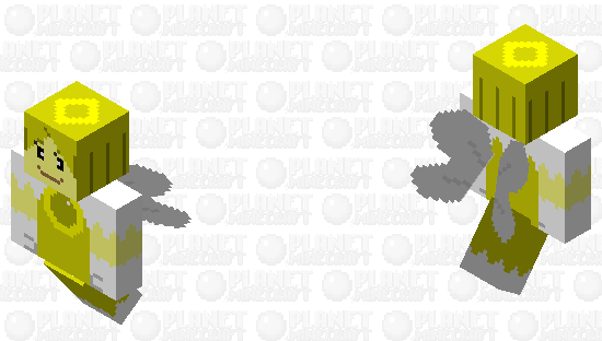 Princesa Hadina amarilla (super mario) Minecraft Mob Skin